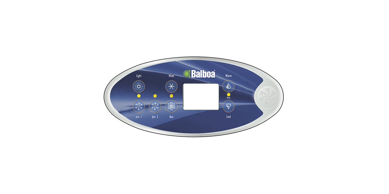 Balboa VL702S Overlay - 11894 7 Button - 2 Pump