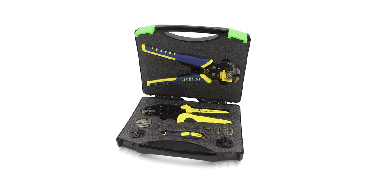 Professional Crimping and Wire Stripping Tool Set - Hydrospares