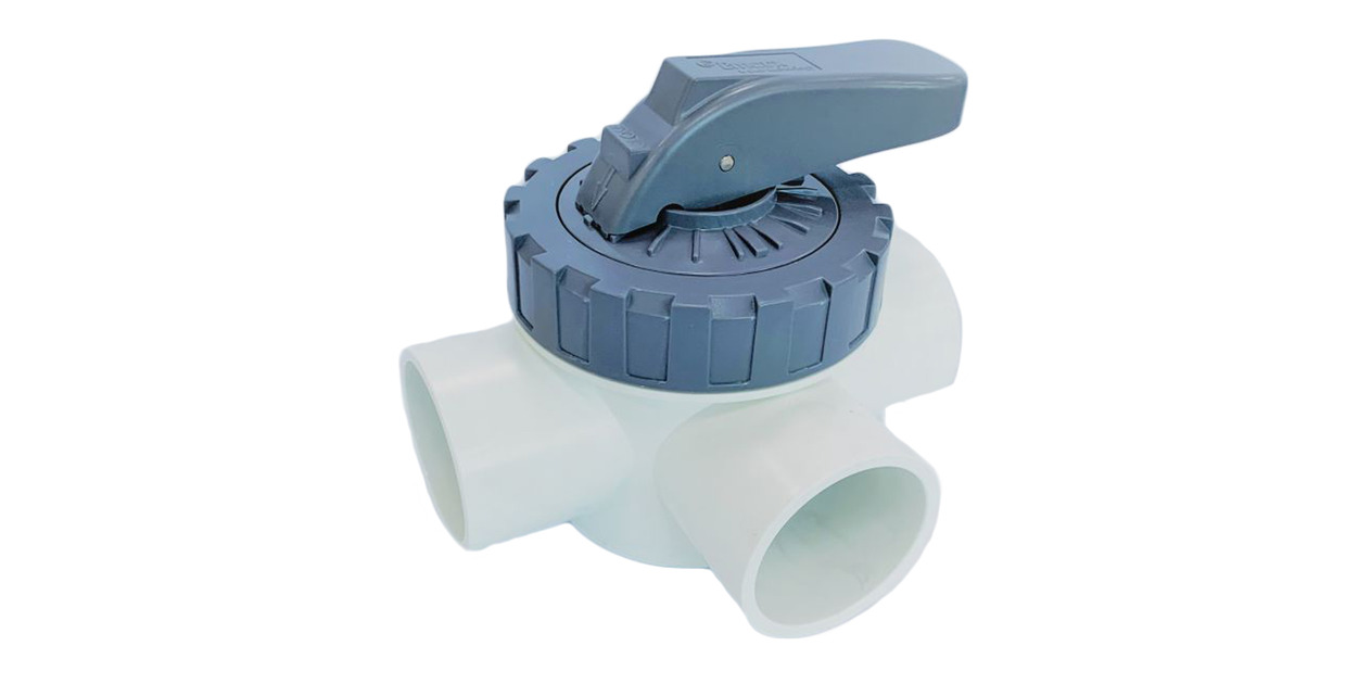 3 Way Full Flow Shut Off Valve - 1.5"