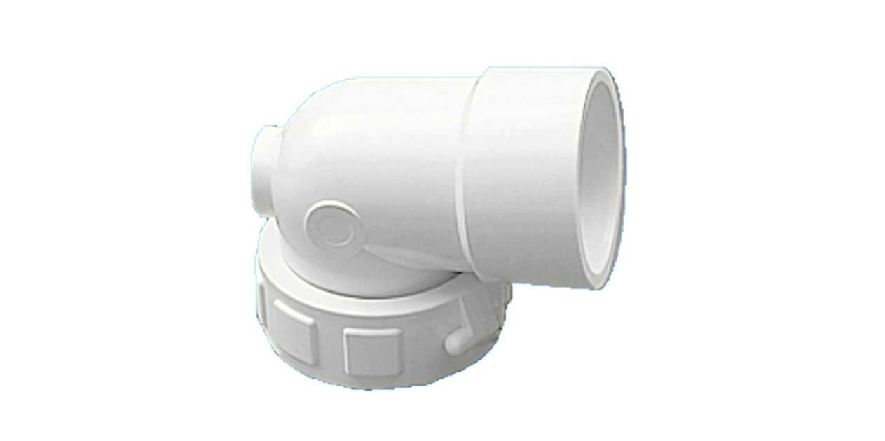Koller Pump Union 1.5" 90° Elbow | 50mm Socket Tailpiece Connection (or ...