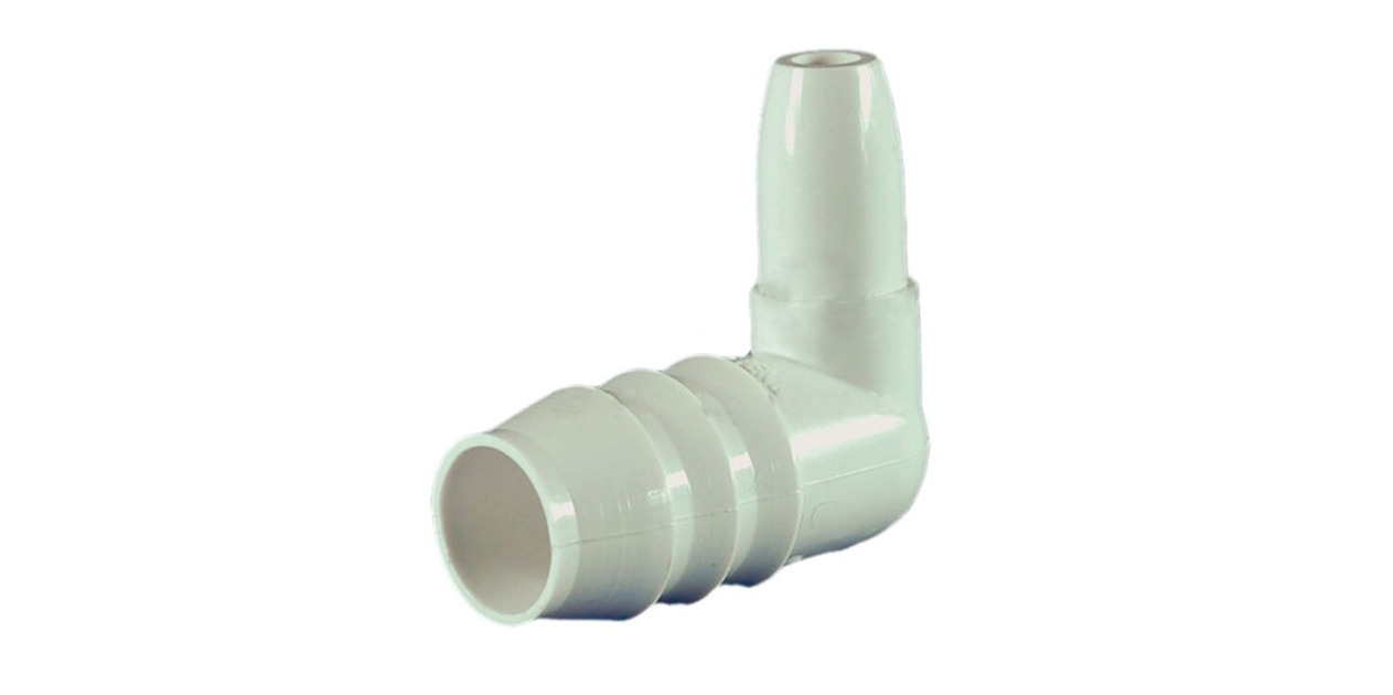 PVC Elbow 90° Barbed - Hydrospares