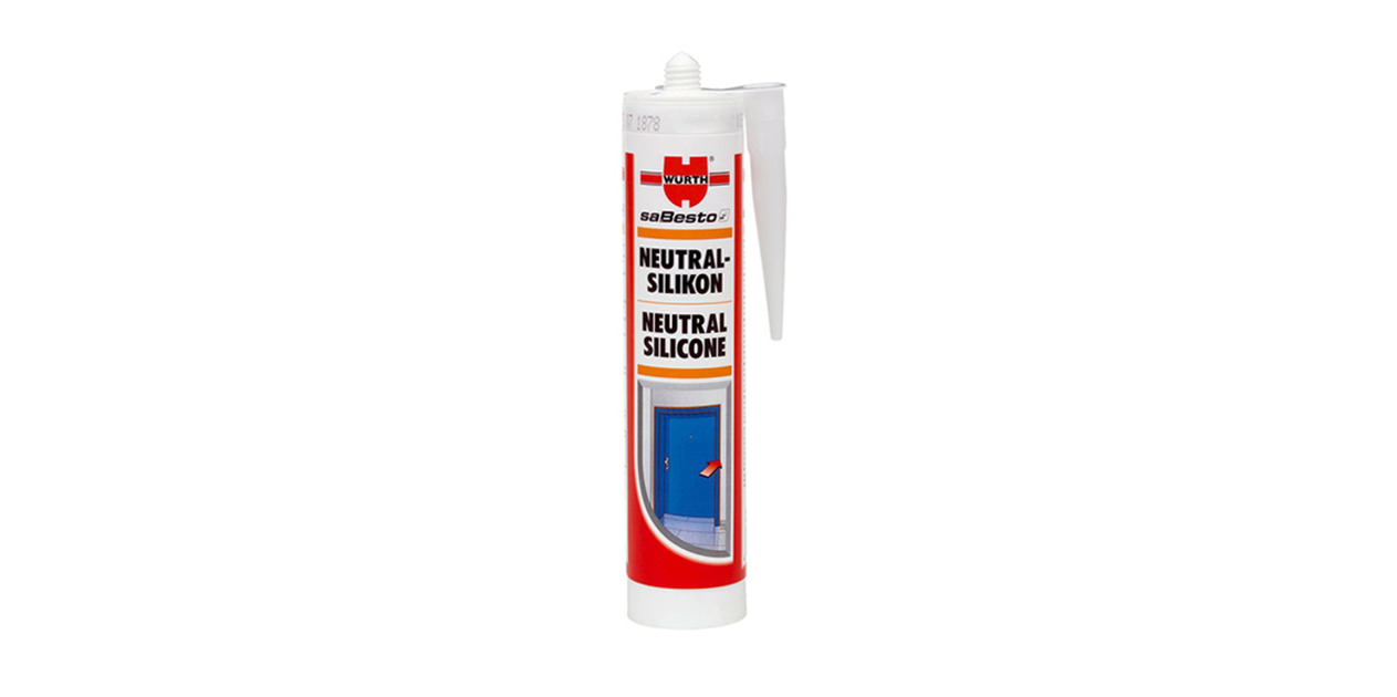 Wurth MS Hybrid Polymer Adhesive Sealant | Glass Clear - 290ml Tube