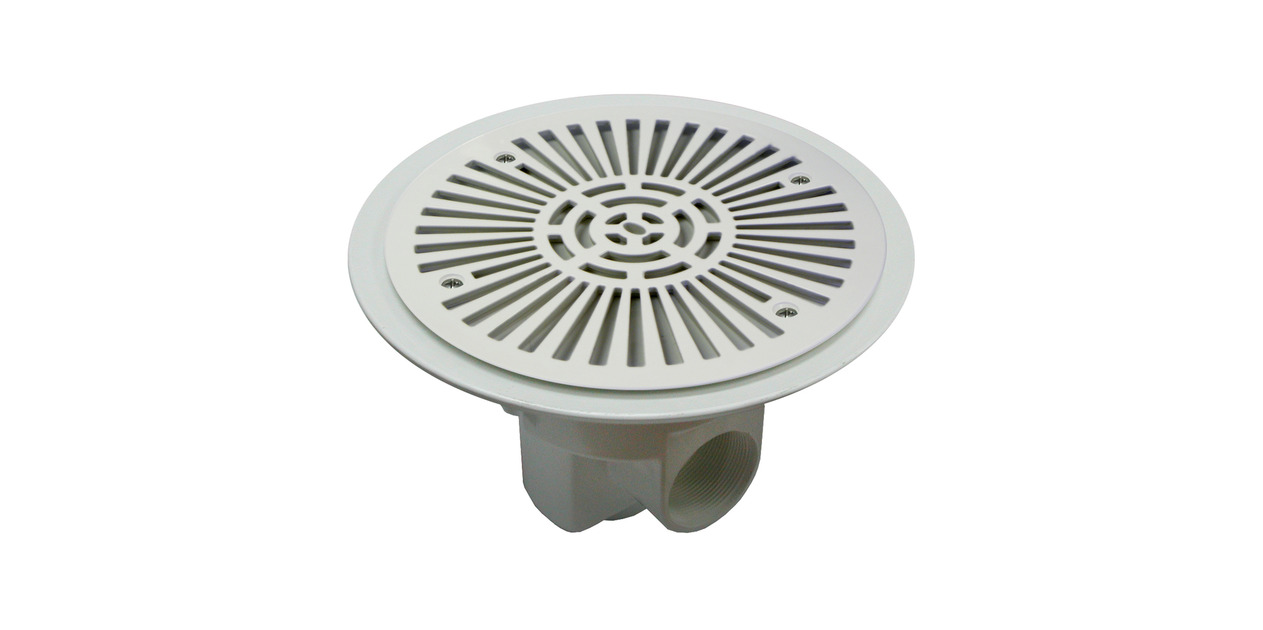 Astral ABS - Circular Main Drain with Grille - Hydrospares