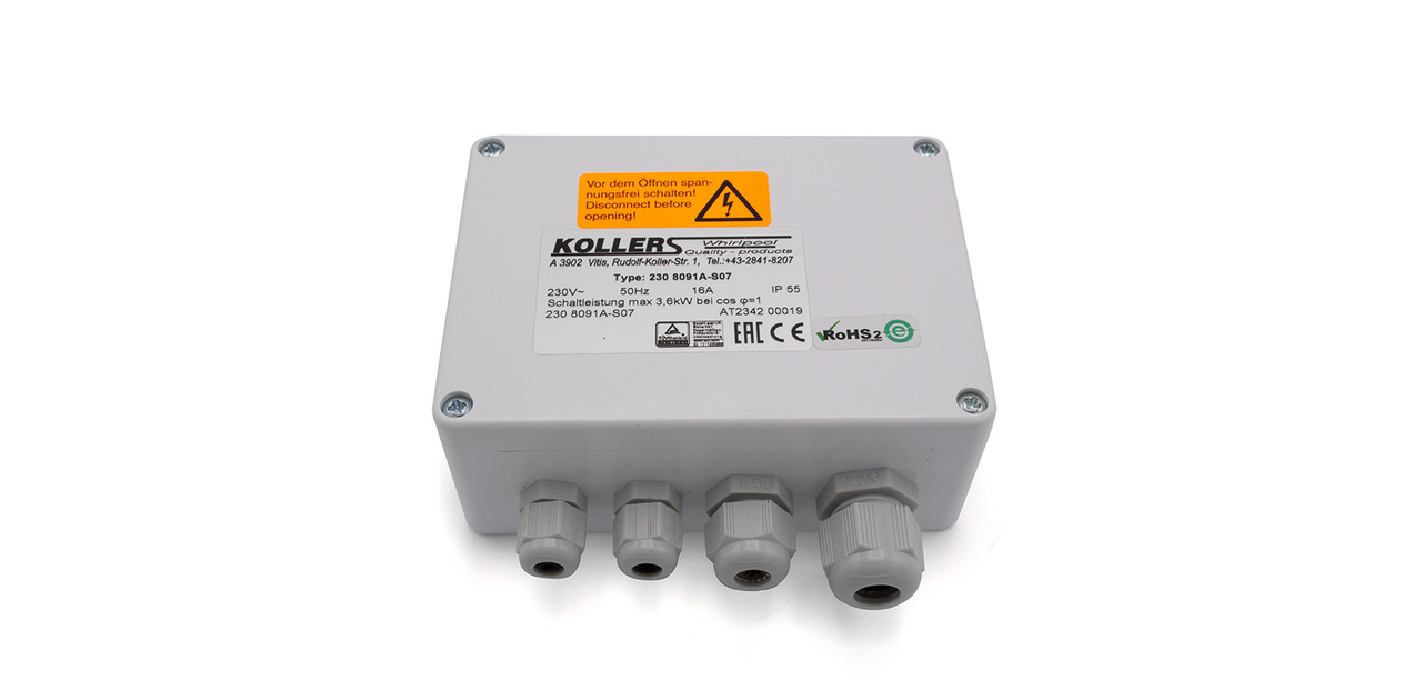 Electronic Control Box - Koller Type 230 8091A S07 - Hydrospares