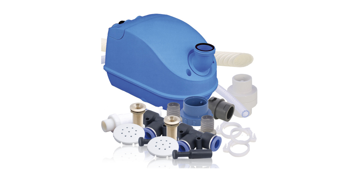 Hydrospares Flexio Air Jet System - 12 or 16 Air Jets + Blower