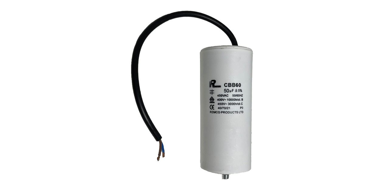 HS PRO - Motor Run Capacitor - 18µF | Flying Lead