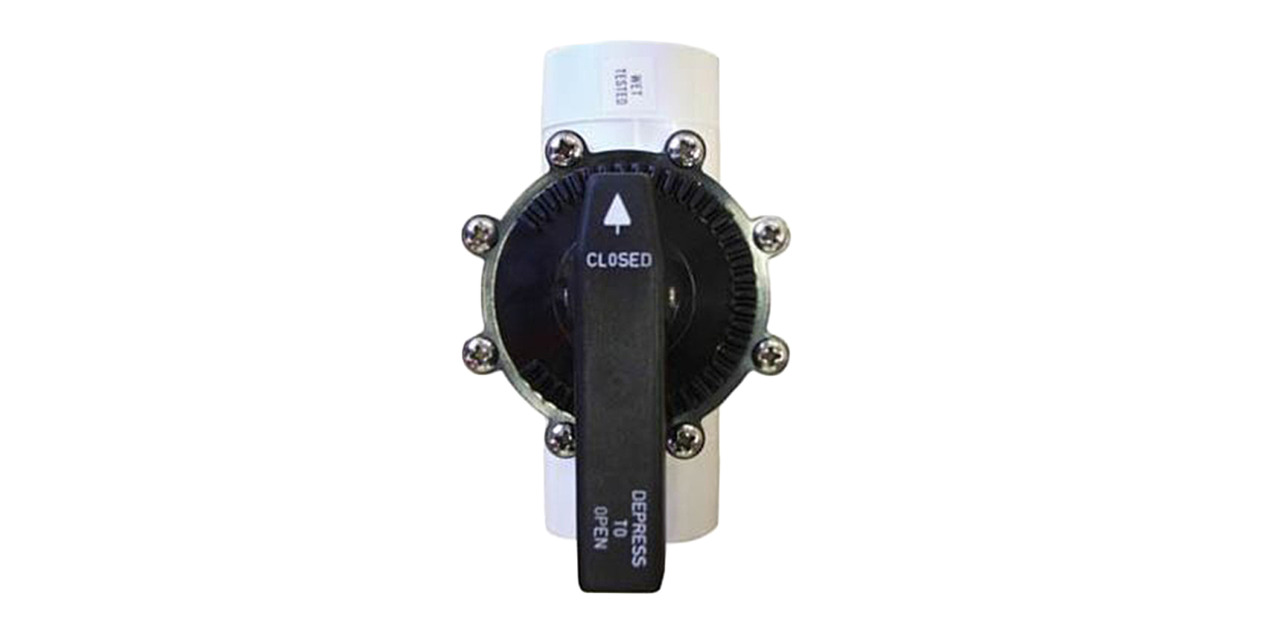 Full Flow Valve - 2 Port with Teflon Seal | 1.5" socket or 2" Spigot