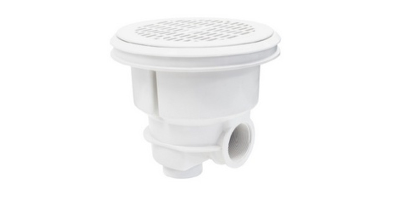 Astral - Main Drain with Flat Grille - Hydrospares