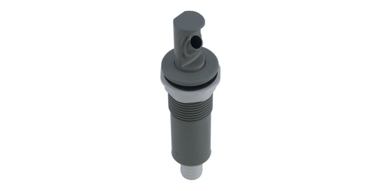 Waterway Pop Up Water Feature - 3/4" Ribbed Barb - Grey