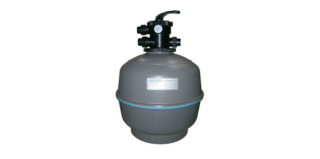 Waterco - Thermoplastic Top Mount with Multiport Valve & P.G18" Tank
