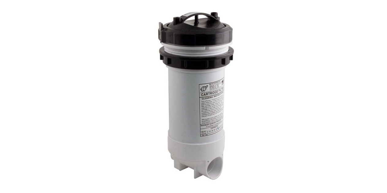 Waterway Filter Assembly with Bypass Valve - 25 Sq.ft - 2" Sockets ...