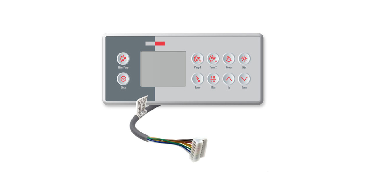 Gecko Topside Control Panel TSC-4 - 3 Pump Systems