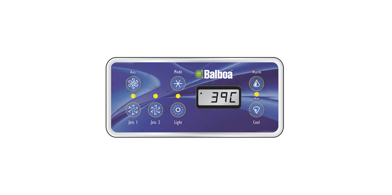 Balboa Topside Control Panel - VL701S | 54170 7 Button - 2 Pump