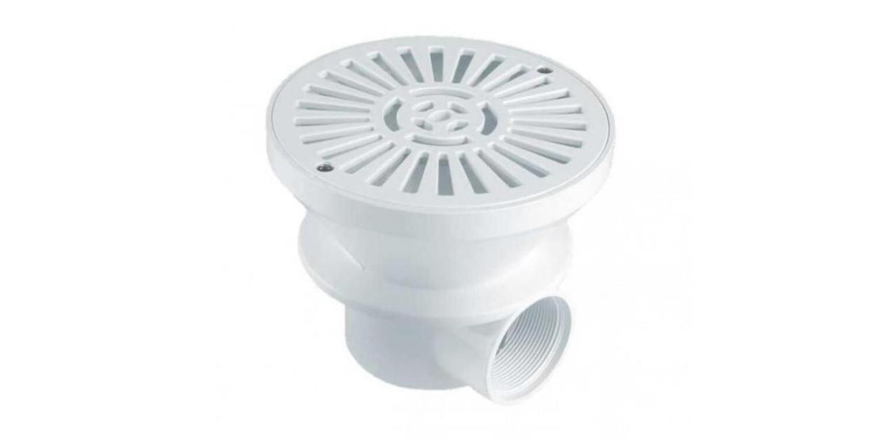 Astral Circular Main Drain with Antivortex Grille - Hydrospares