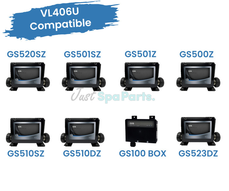 Balboa Topside Control Panel - VL406U - 55350