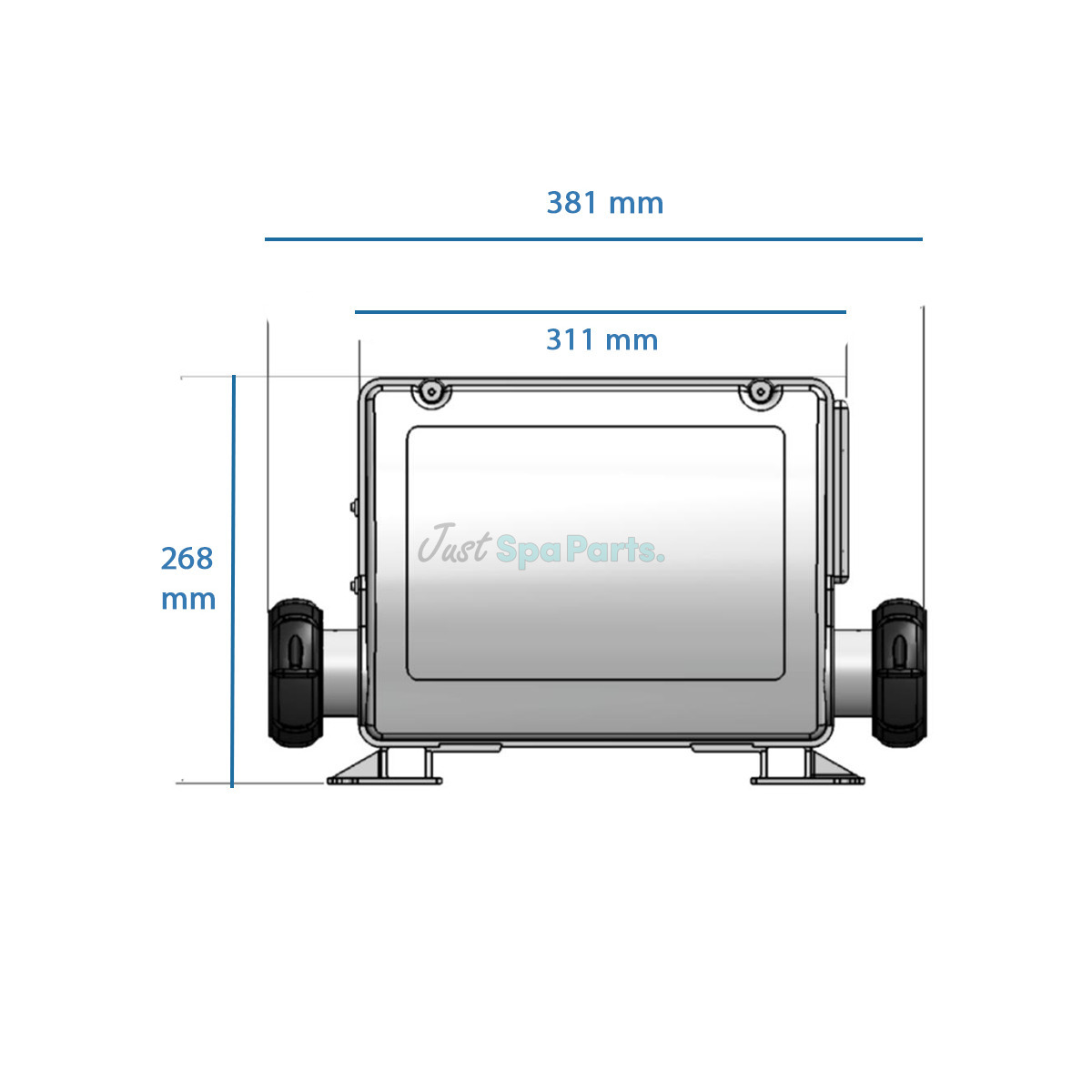 Balboa Spa Pack - GS Series GS-510DZ - 2 Pump + Air - 3.0kW Heater